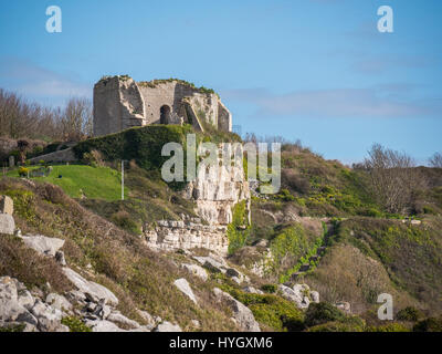 Church Ope Cove and Rufus Castle ( also known as Bow and Arrow Castle ...