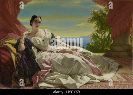 Franz Xaver Winterhalter Leonilla Princess of Sayn Wittgenstein Sayn ...