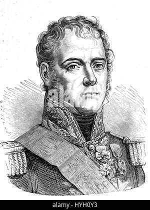 This portrait of Marshal Ney, a key figure in the Napoleonic Wars ...