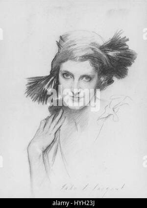 Mrs Reginald (Daisy) Fellowes by John Singer Sargent (1856 1925 Stock ...