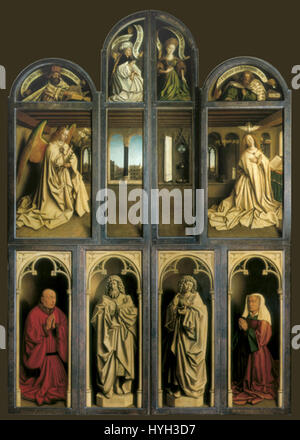 A reference to the Ghent Altarpiece, an iconic work of art. This ...