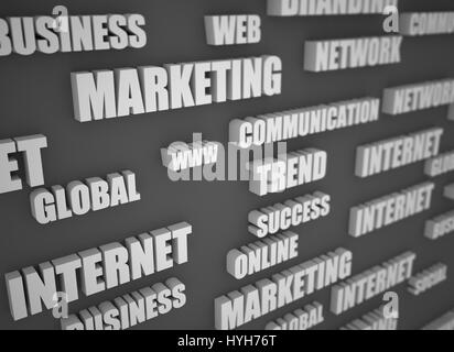 Word cloud concept illustration of word processing glowing light effect ...