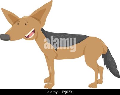 Illustration of a jackal Stock Vector Image & Art - Alamy