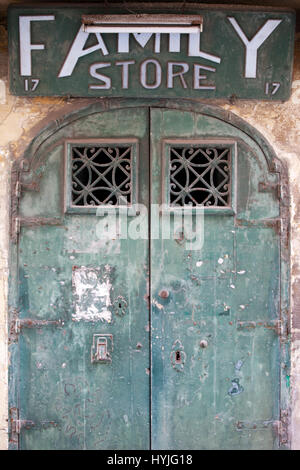 Vintage Signs, Valletta, Malta Stock Photo - Alamy