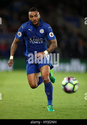 Leicester City's Danny Simpson during the Premier League match at the ...