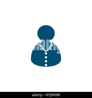 Operator Flat Icon Stock Photo - Alamy