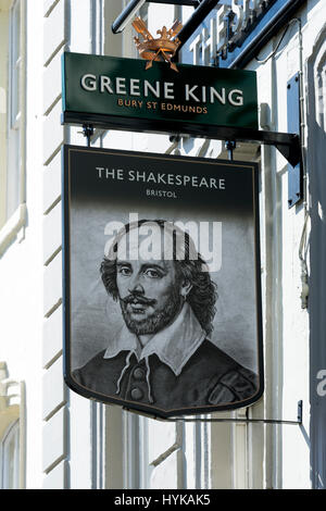 Restaurant sign Bristol city centre Stock Photo - Alamy