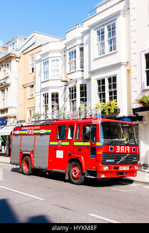 fire engine, Oxford, England Stock Photo - Alamy