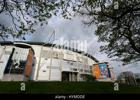 Hull City's KCOM stadium Stock Photo - Alamy