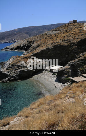Andros island Landscapes.Cyclades Greece Stock Photo - Alamy