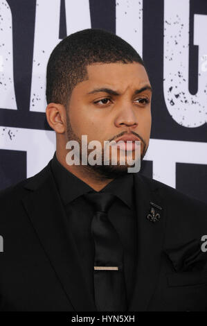 Actor O'Shea Jackson Jr. attends the MTV Movie Awards at Warner Bros ...