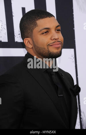 Rapper / actor O'Shea Jackson, Jr. attends the Straight Outta Compton ...