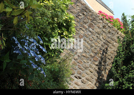 public garden in avranches in normandy (france Stock Photo - Alamy