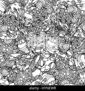 Mandala ornament. Coloring book page. T-shirt, greeting card, stickers ...