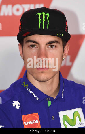 Rio Hondo, Argentina. 6th April, 2017. Valentino Rossi of Italy and ...