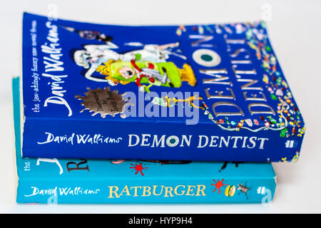 David Walliams book covers- Demon Dentist & Ratburger, children's books ...