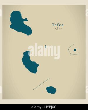 Modern Map - Vanuatu VU Stock Vector Image & Art - Alamy
