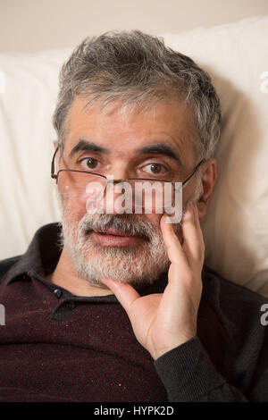 Omid, whose surname has not been released, during an interview with the ...