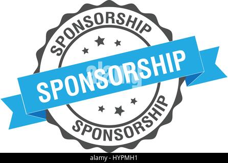 sponsorship ribbon. sponsorship isolated sign. sponsorship banner Stock ...