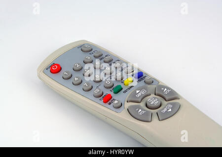 Vintage television remote control Stock Photo - Alamy