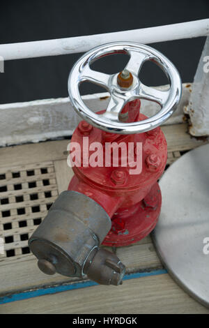 Fire hydrant on ship Stock Photo - Alamy