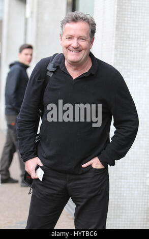 Piers Morgan outside ITV Studios Featuring: Piers Morgan Where: London ...