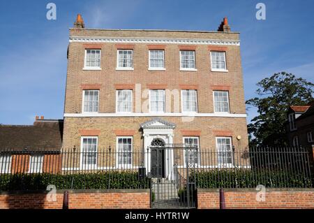 Stanstead Hall, High Street, Stanstead Abbotts, Hertfordhsire Stock ...