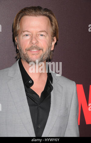 Hollywood, CA, USA; Actor DAVID GROH and ELISSA LEEDS are shown in an ...