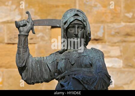 Statue of Judith and Holofernes by Donatello near Palazzo Vecchio in ...
