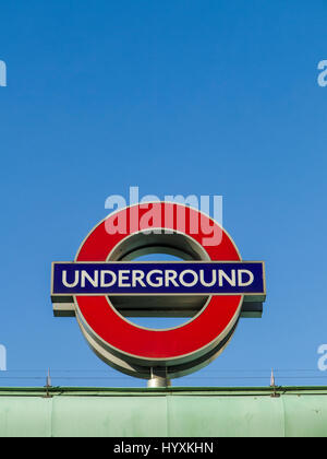 Green Park London Iconic Underground Tube Logo sign Stock Photo - Alamy