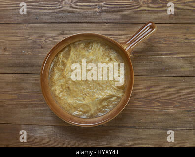 Teurgoule - rice pudding that is a speciality of Normandy Stock Photo ...