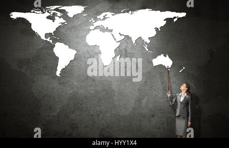 Controlling the whole world Stock Photo - Alamy