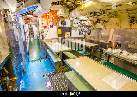 Submarine preparation room Stock Photo - Alamy