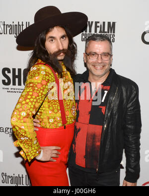 Alexander Antebi and James Costaarrives arrive for the Premiere Of ...