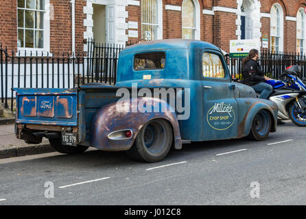 An old style truck in the genre of 1950s American vehicles Stock Photo ...