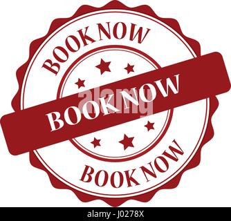 book now stamp. book now round grunge sign. book now Stock Vector Image ...