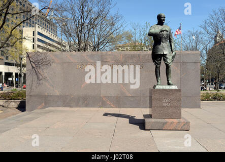 Statue of General John J Pershing in the Golden Gate Park Stock Photo ...