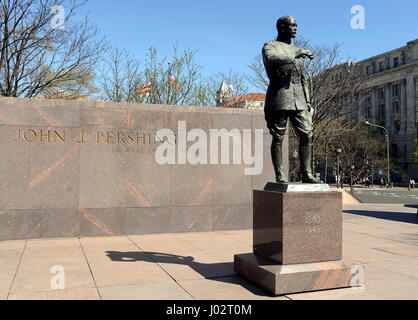 Statue of General John J Pershing in the Golden Gate Park Stock Photo ...