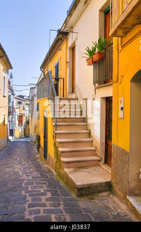 Alleyway. Melfi. Basilicata. Italy Stock Photo - Alamy