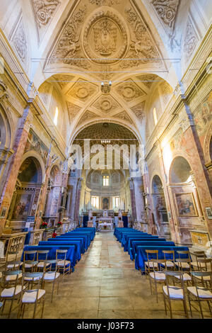 San Pietro in Montorio church, in its courtyard the Tempietto, a small ...