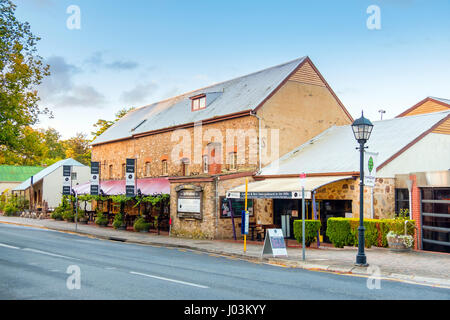 Hahndorf, South Australia - April 9, 2017: Main street views of ...