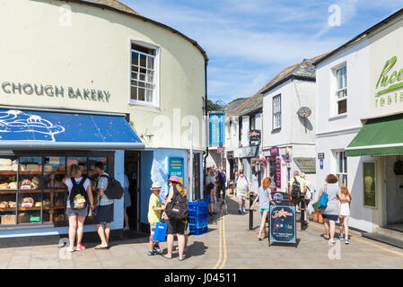 The Chough Bakery Cornish Pasty Shop Padstow Cornwall Stock Photo - Alamy
