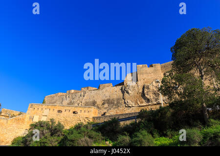Castillo De Santa Barbara, Mount Benacantil, Alicante, Spain, Europe ...