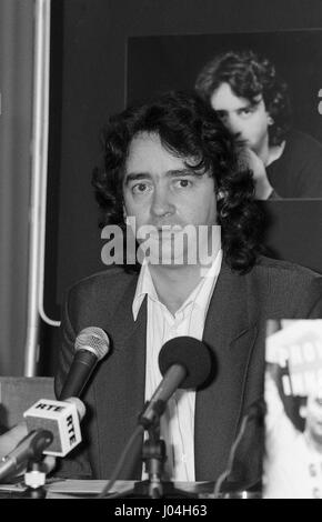 Gerry Conlon (l), one of the Guildford Four, in London, on the opening ...