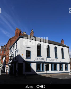 The Angel microbrewery Nottingham UK April 2017 Stock Photo - Alamy