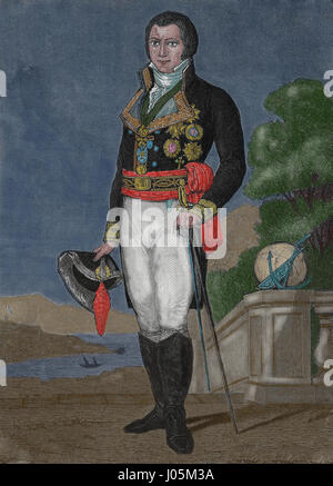 Manuel Godoy (1767-1851). Primer Minister of Spain from 1792-1797 and ...