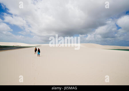 Brazil, Lençóis Maranhenses National Park Stock Photo - Alamy