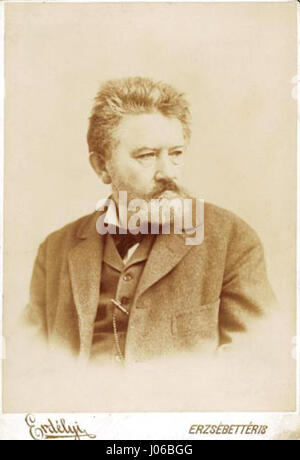 A portrait by Hungarian artist Bertalan Szekely, created in 1873 ...