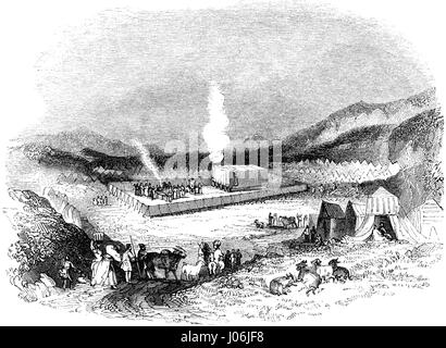 The tabernacle in the wilderness Stock Photo - Alamy