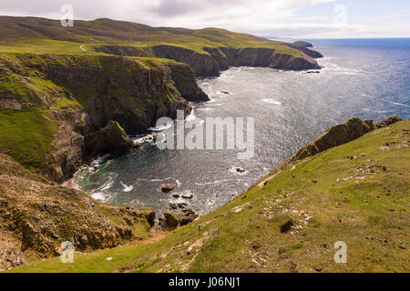 ARAN ISLAND, DONEGAL, IRELAND - Atlantic coast, on Arranmore Island ...
